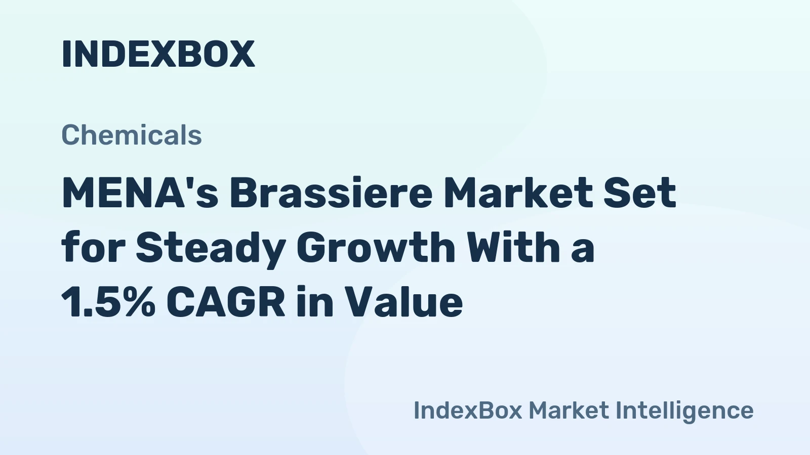 MENA's Brassiere Market Set for Steady Growth With a 1.5% CAGR in Value
