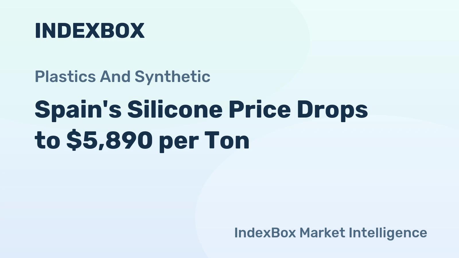 Spain's Silicone Price Drops to $5,890 per Ton