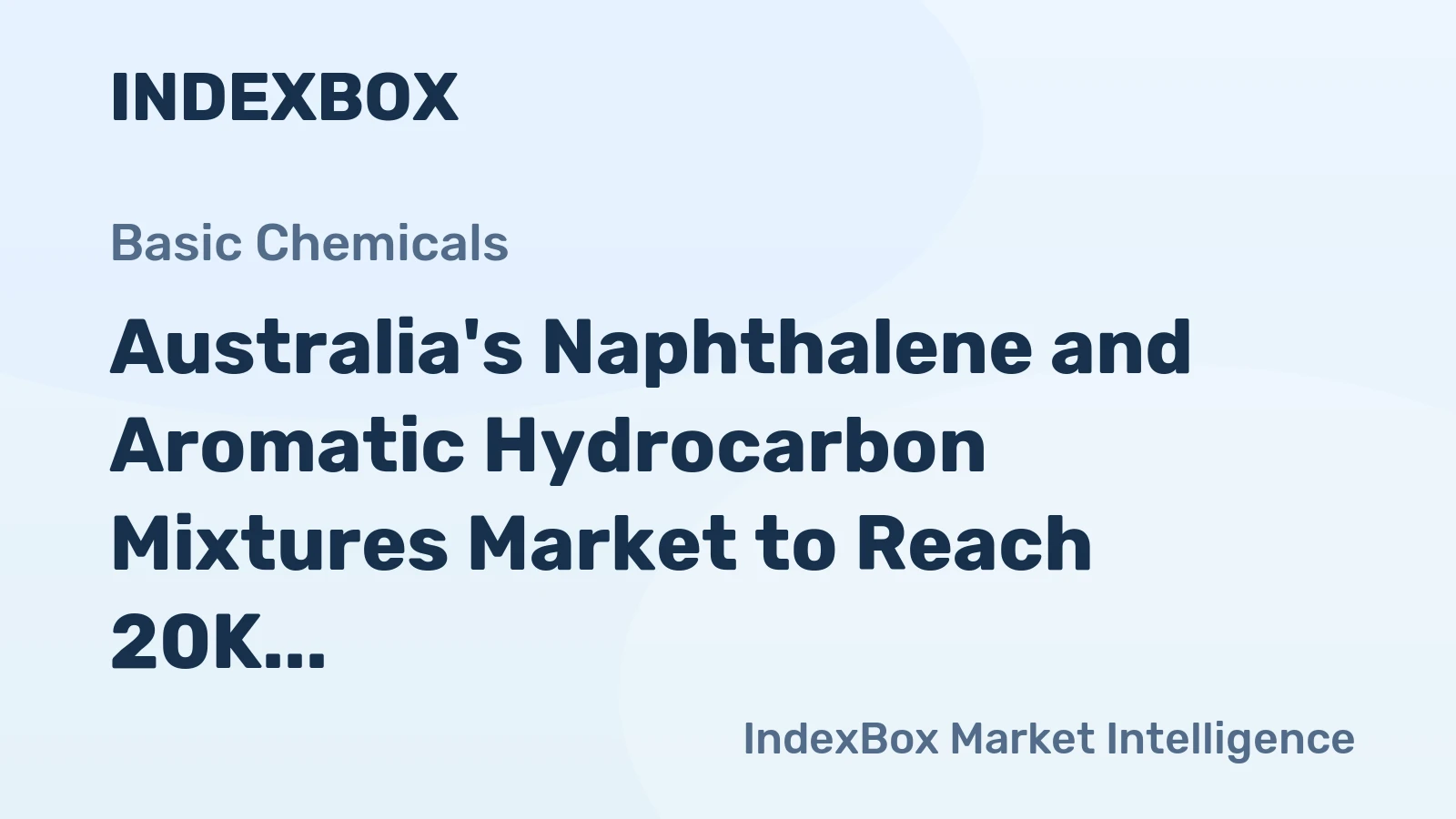 Australia's Naphthalene and Aromatic Hydrocarbon Mixtures Market to Reach 20K Tons and $24M by 2035, Predicts Upward Consumption Trend