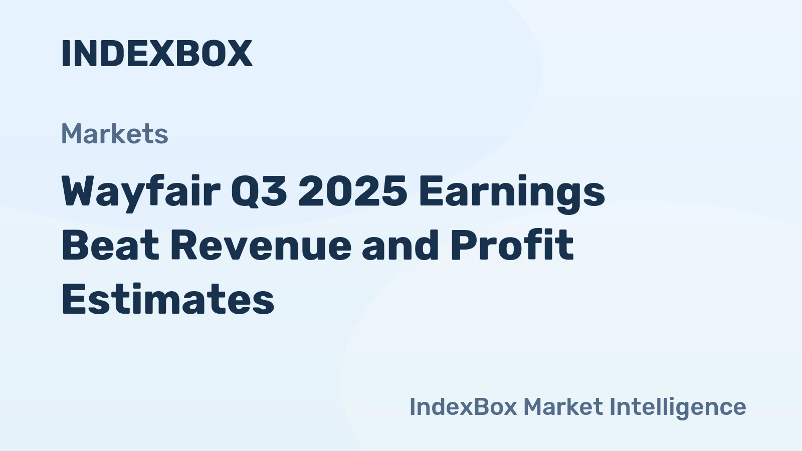 Wayfair Q3 2025 Earnings Beat Revenue and Profit Estimates