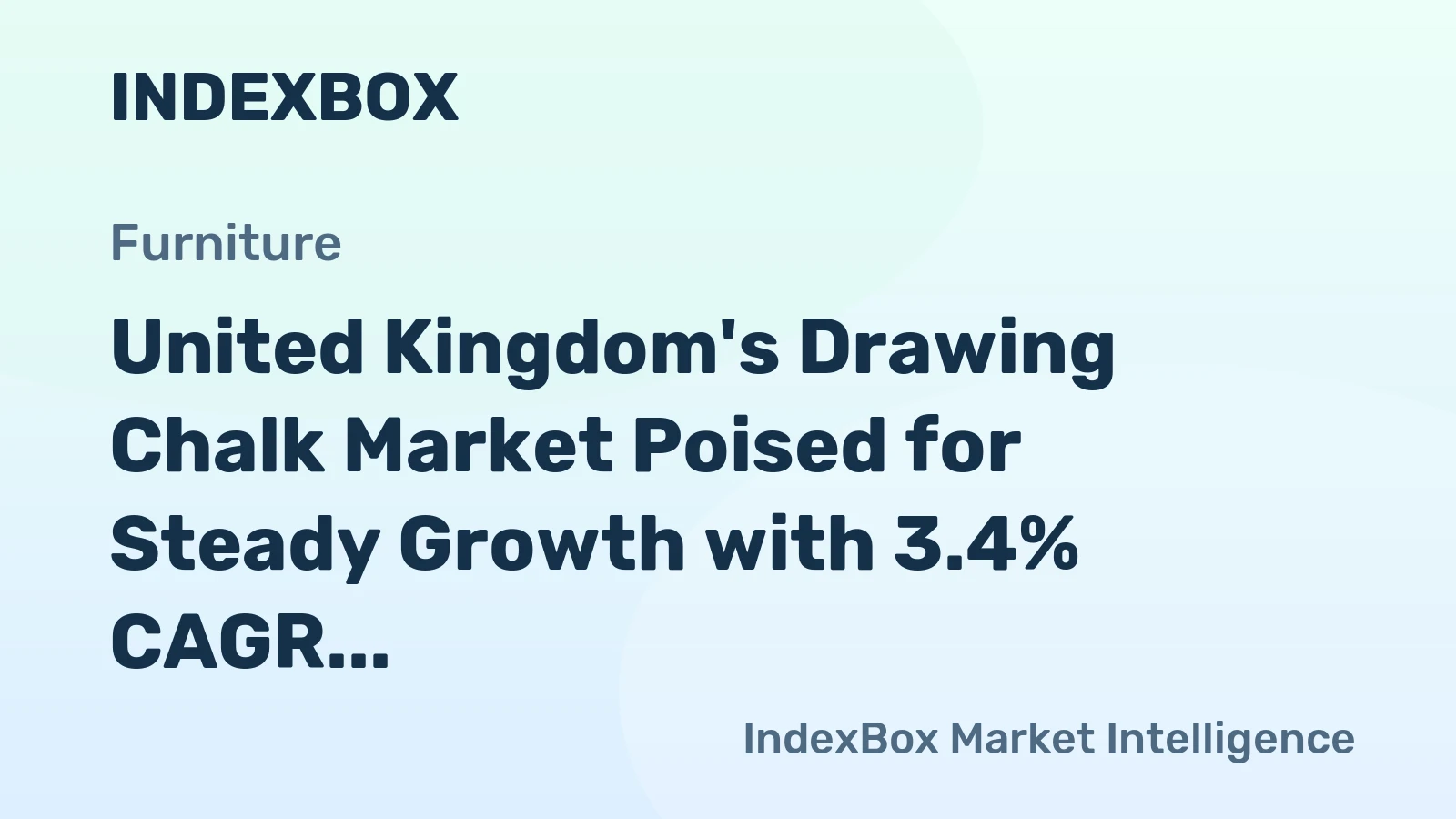 United Kingdom's Drawing Chalk Market Poised for Steady Growth with 3.4% CAGR