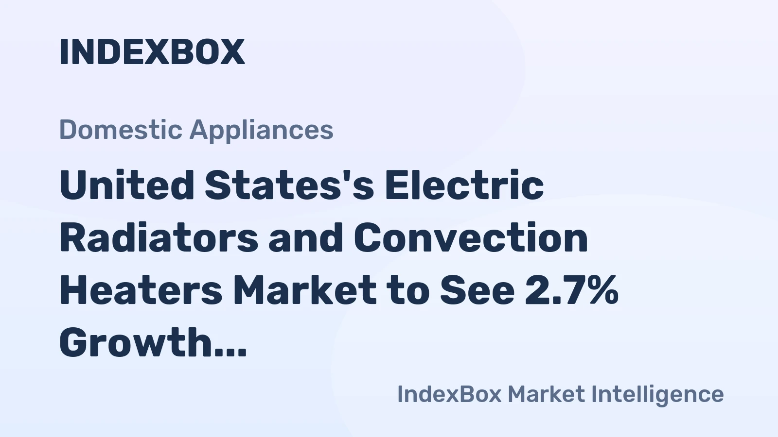 United States's Electric Radiators and Convection Heaters Market to See 2.7% Growth Through 2035, Reaching 126M Units