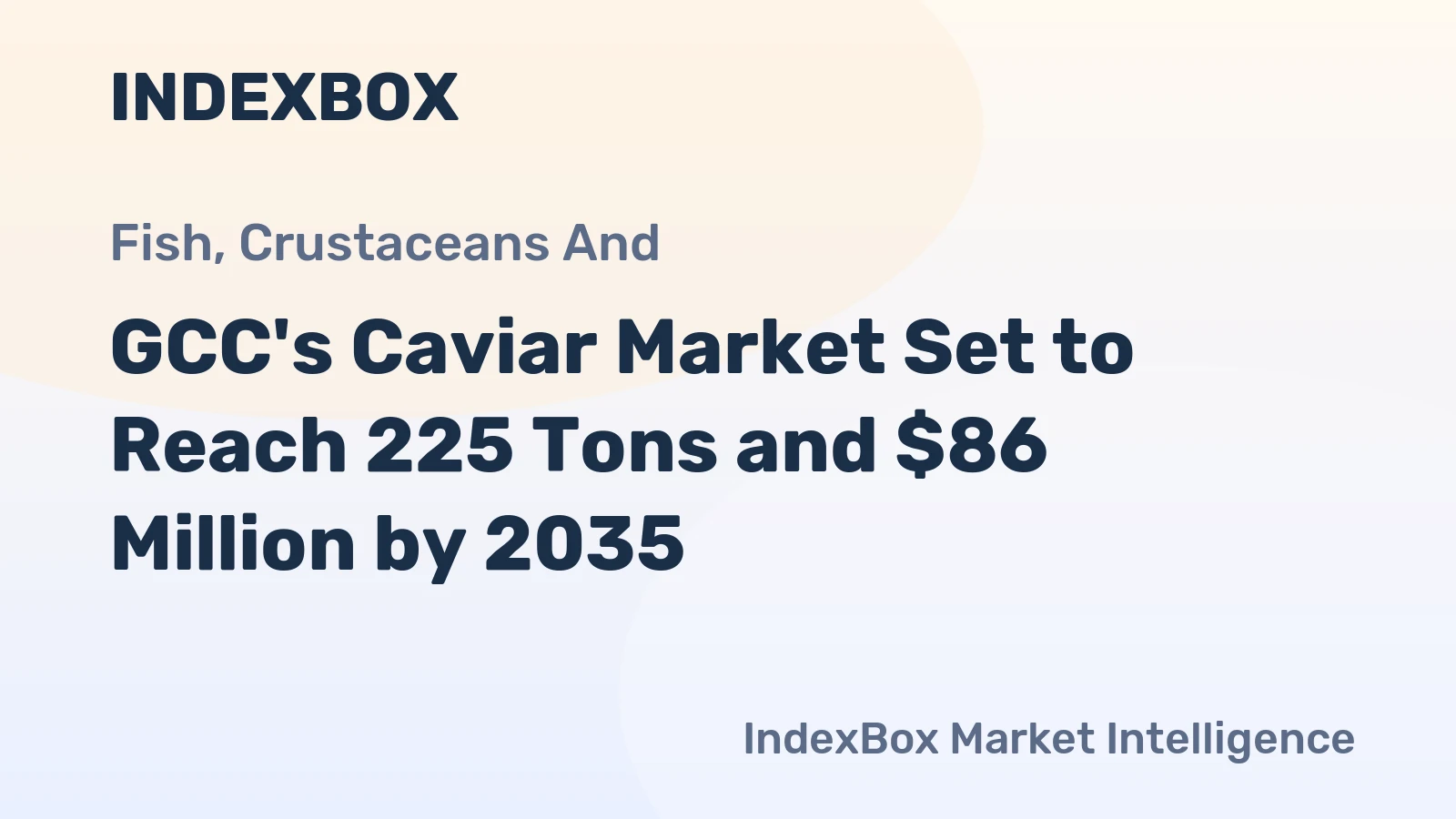 GCC's Caviar Market Set to Reach 225 Tons and $86 Million by 2035