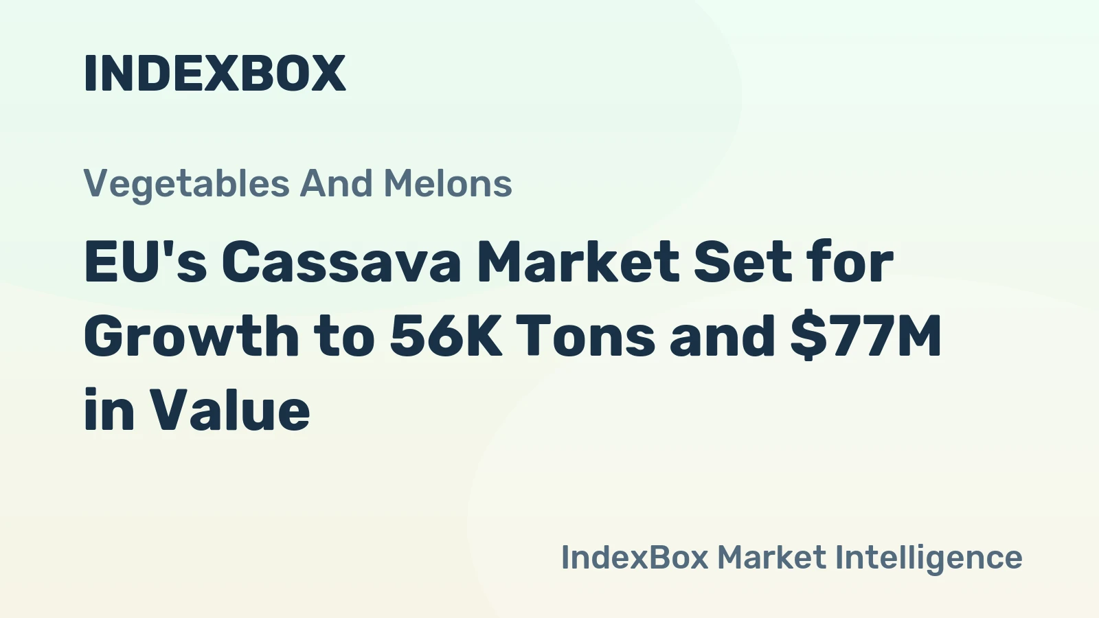 EU's Cassava Market Set for Growth to 56K Tons and $77M in Value