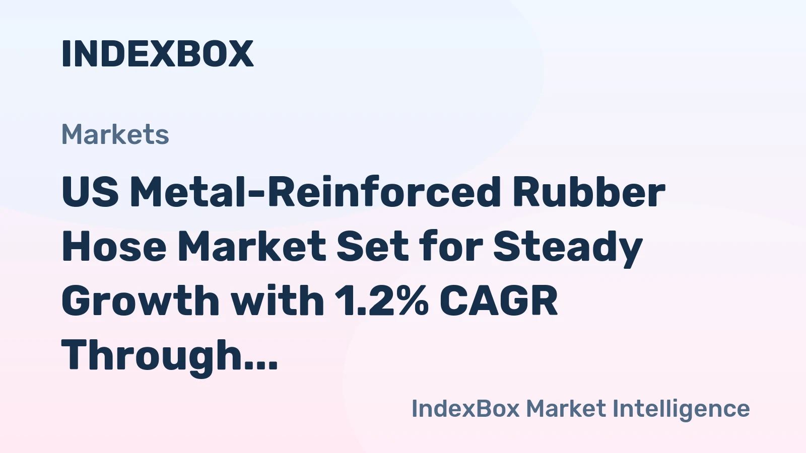 US Metal-Reinforced Rubber Hose Market Set for Steady Growth with 1.2% CAGR Through 2035