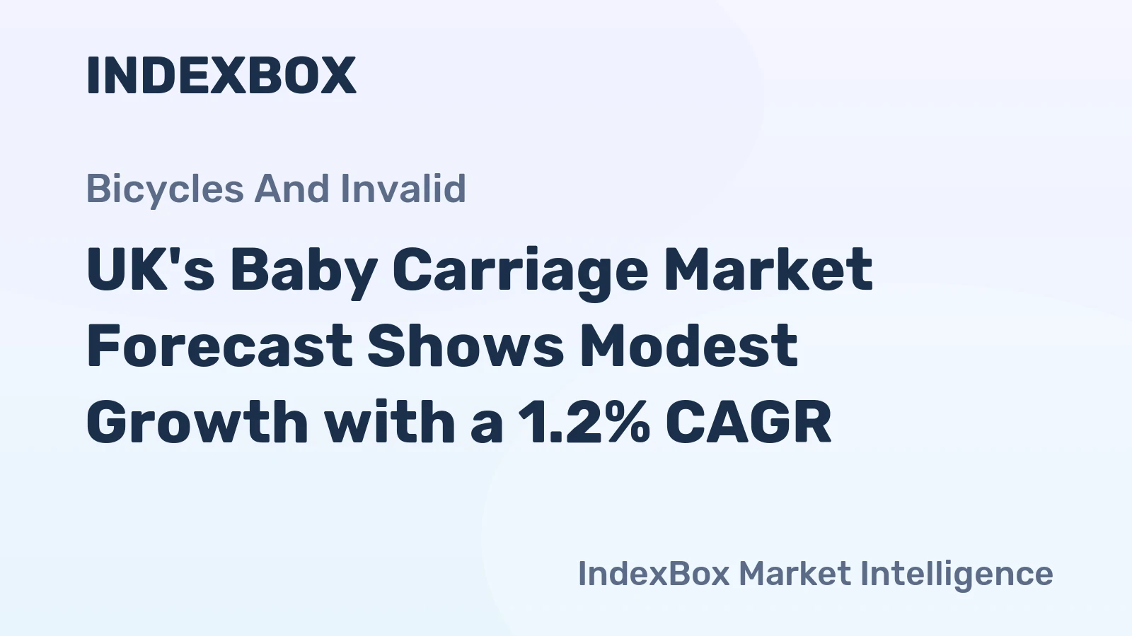 UK's Baby Carriage Market Forecast Shows Modest Growth with a 1.2% CAGR