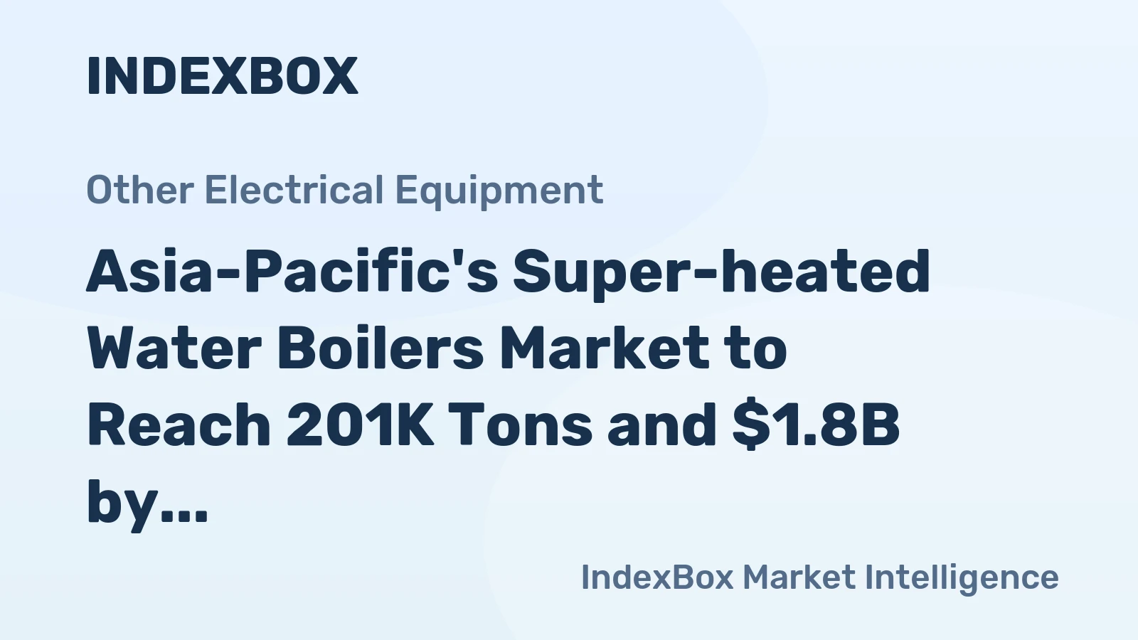Asia-Pacific's Super-heated Water Boilers Market to Reach 201K Tons and $1.8B by 2035 with Steady Growth