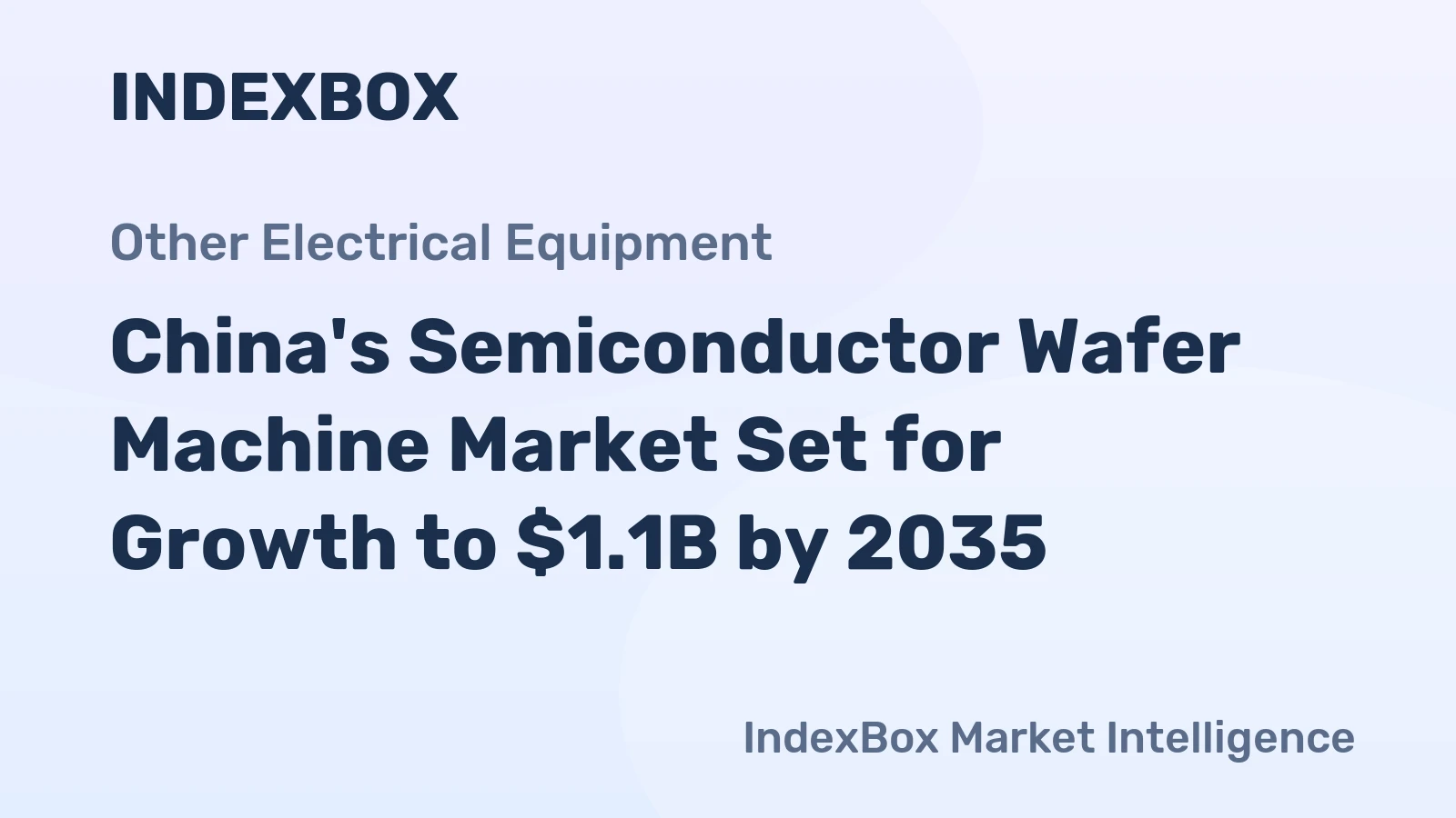 China's Semiconductor Wafer Machine Market Set for Growth to $1.1B by 2035