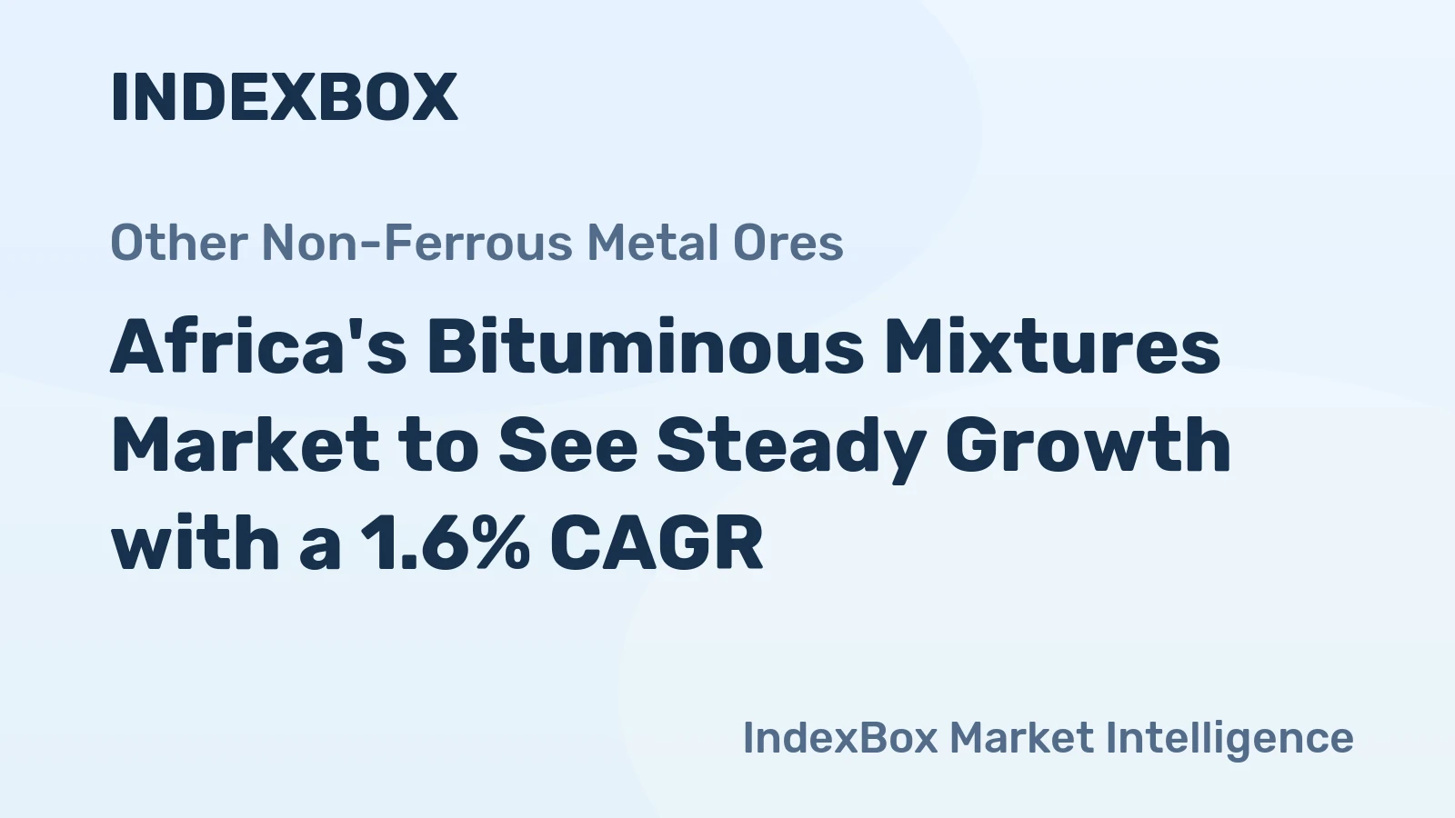 Africa's Bituminous Mixtures Market to See Steady Growth with a 1.6% CAGR