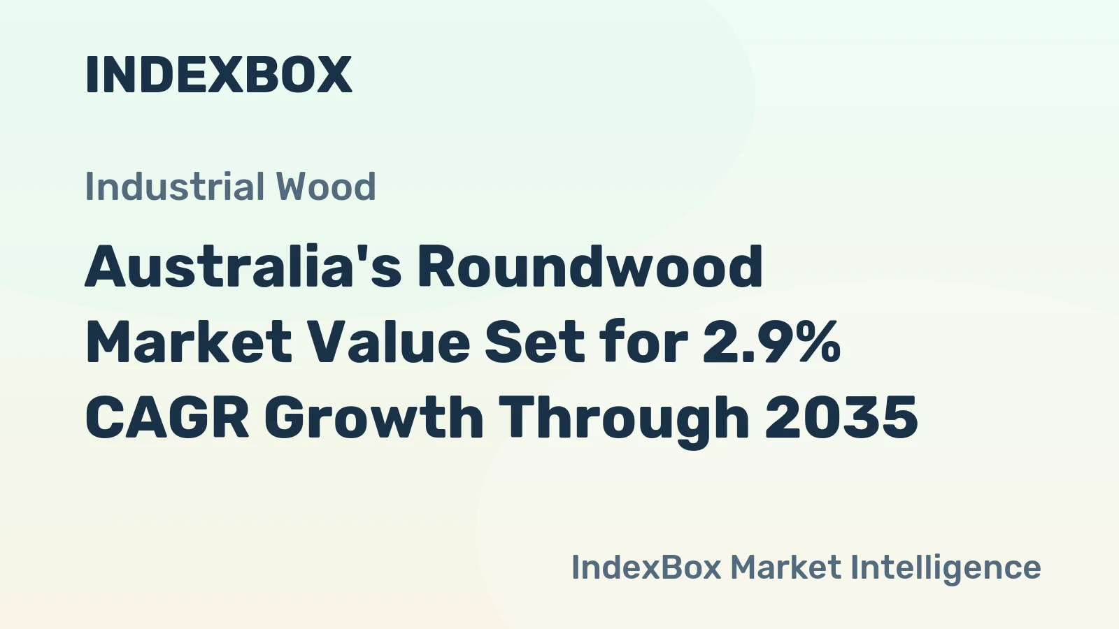 Australia's Roundwood Market Value Set for 2.9% CAGR Growth Through 2035