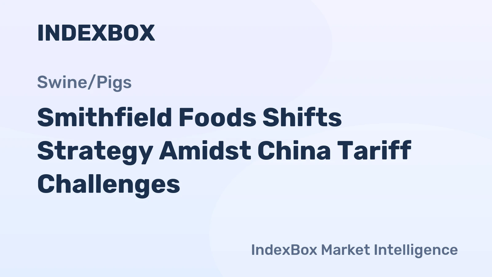 Smithfield Foods Shifts Strategy Amidst China Tariff Challenges