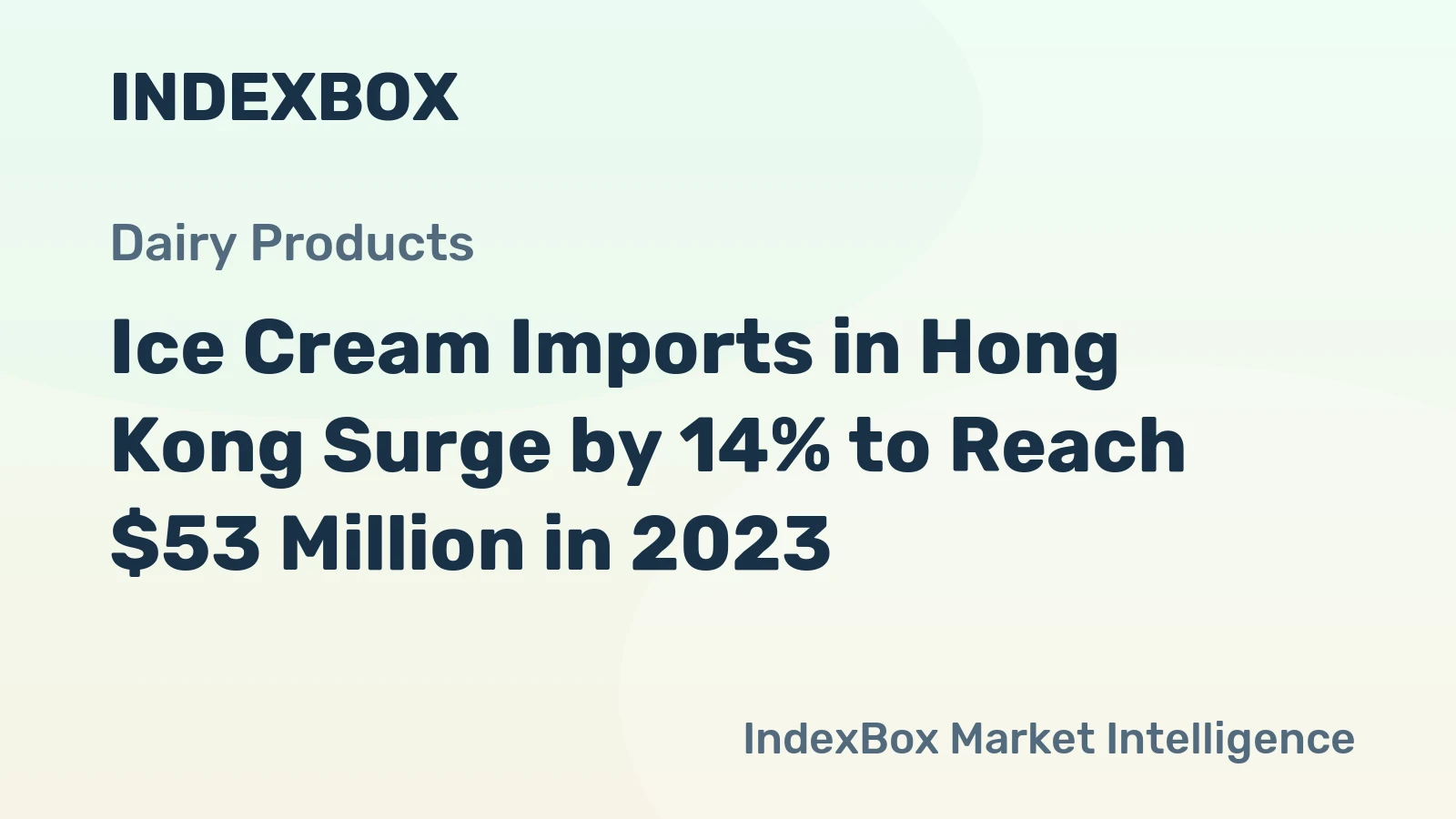 Ice Cream Imports in Hong Kong Surge by 14% to Reach $53 Million in 2023