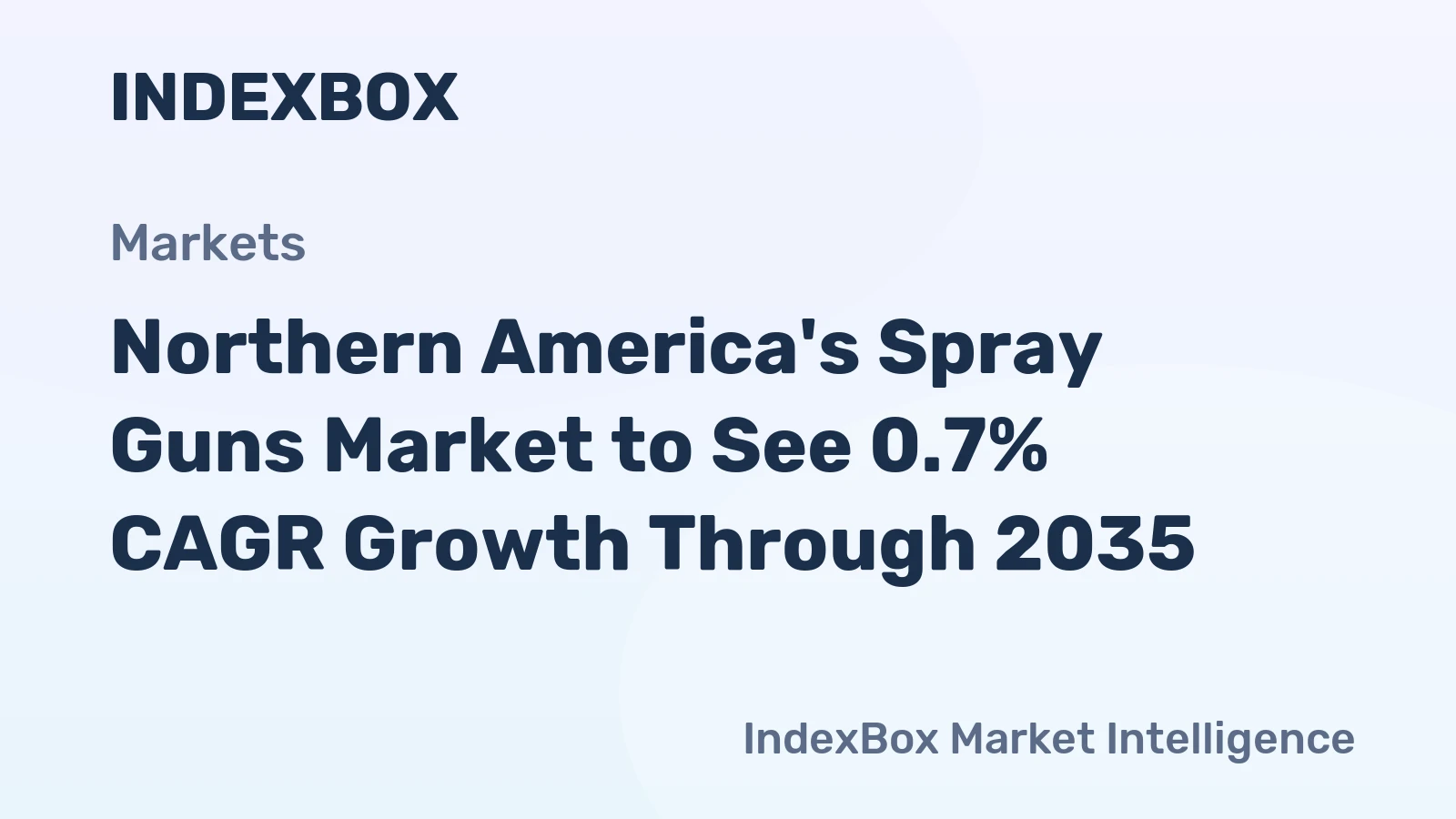 Northern America's Spray Guns Market to See 0.7% CAGR Growth Through 2035