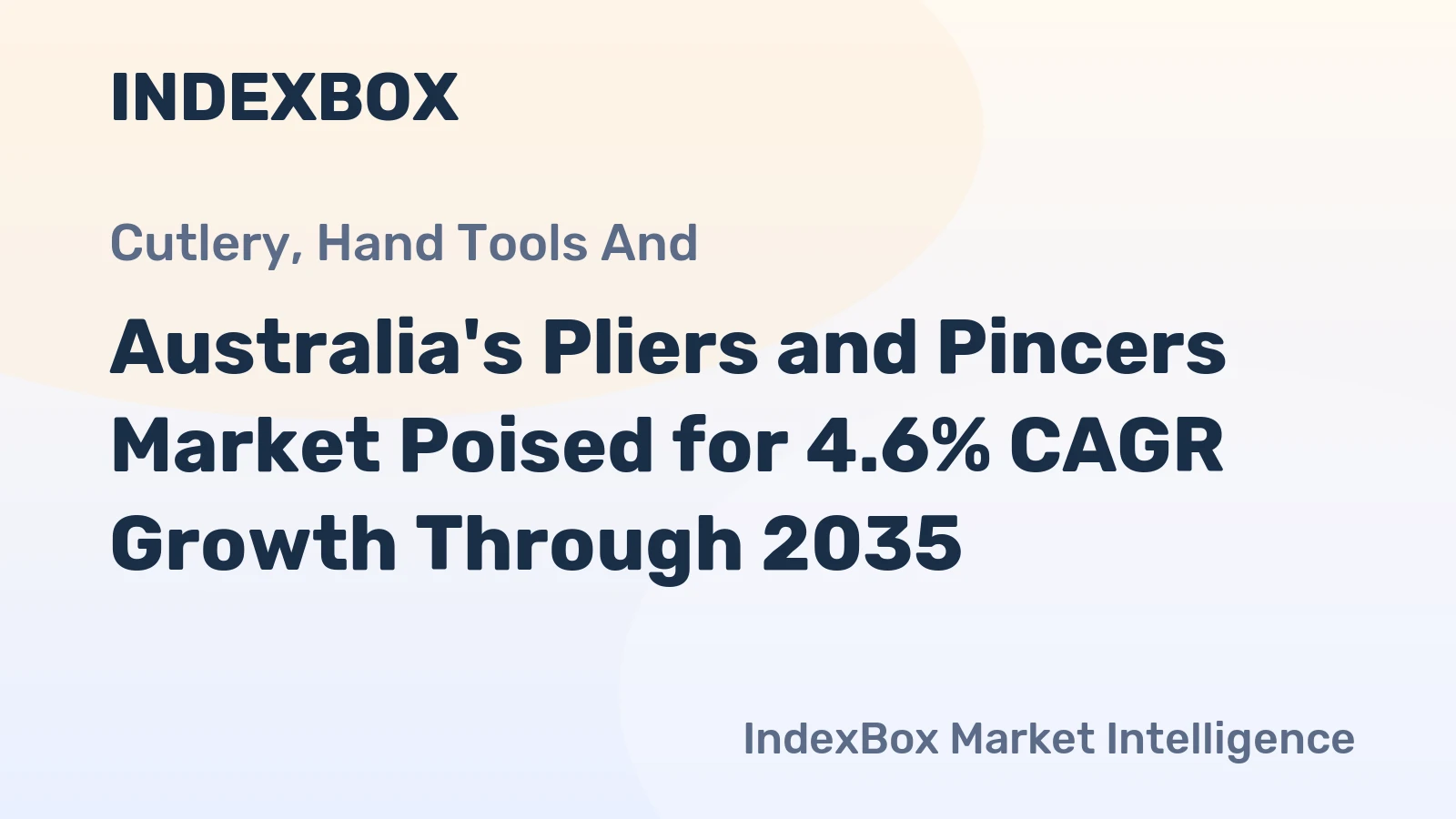 Australia's Pliers and Pincers Market Poised for 4.6% CAGR Growth Through 2035