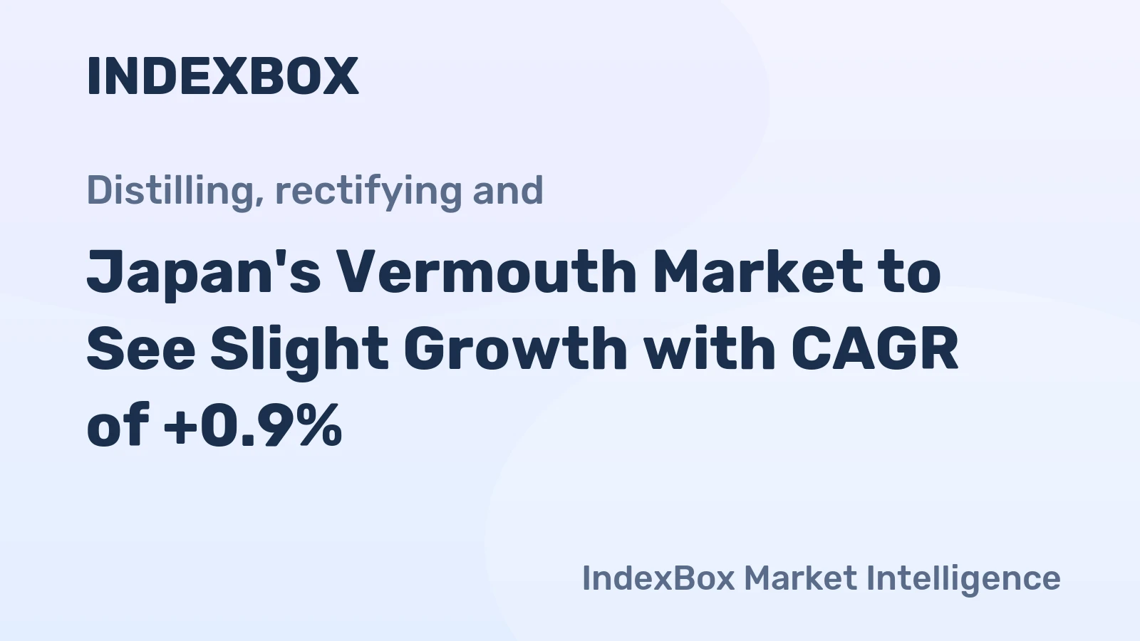 Japan's Vermouth Market to See Slight Growth with CAGR of +0.9%