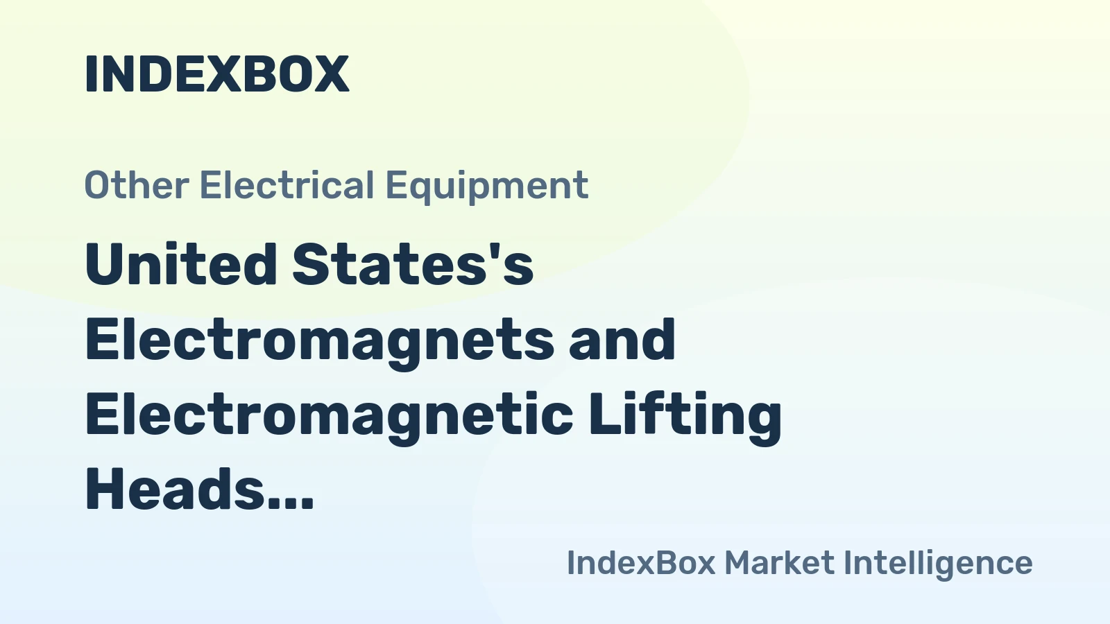 United States's Electromagnets and Electromagnetic Lifting Heads Market to Grow at 1.3% CAGR, Reaching 144K Tons by 2035