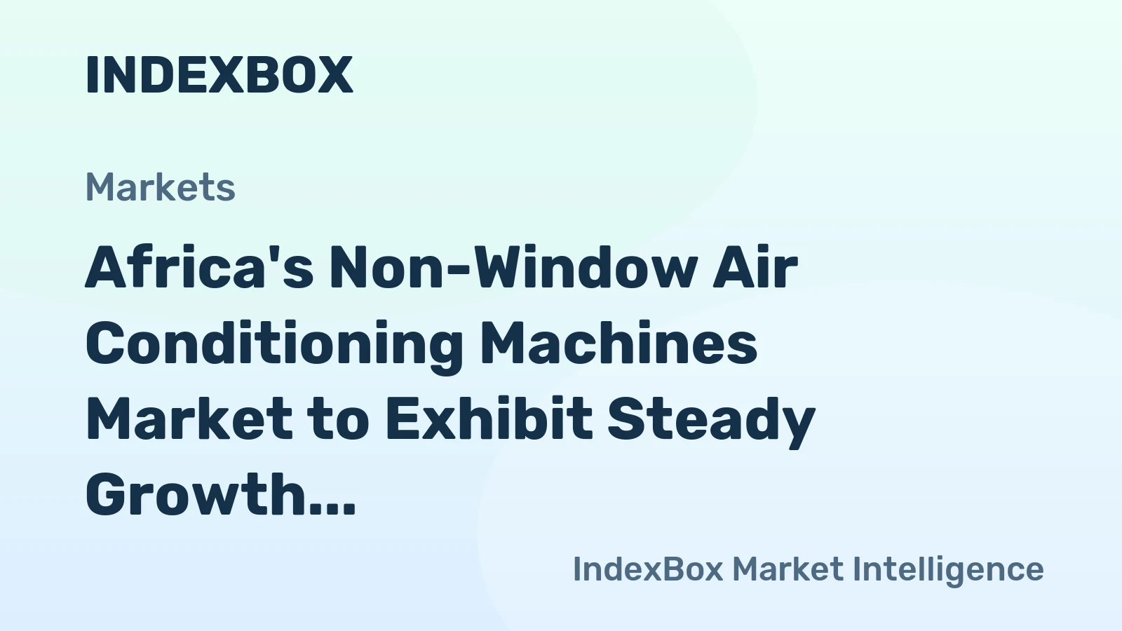 Africa's Non-Window Air Conditioning Machines Market to Exhibit Steady Growth with +1.0% CAGR by 2035