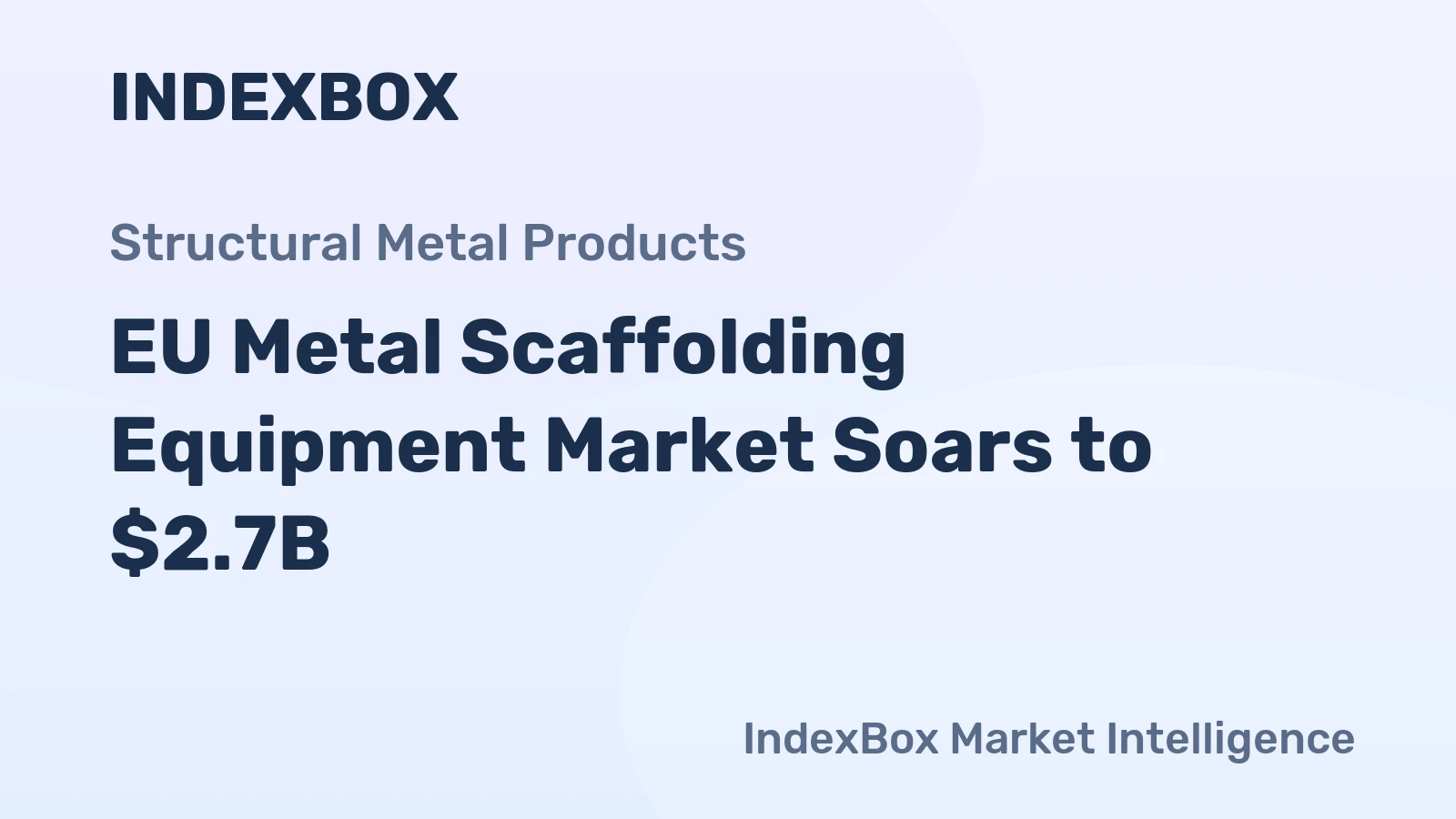 EU Metal Scaffolding Equipment Market Soars to $2.7B