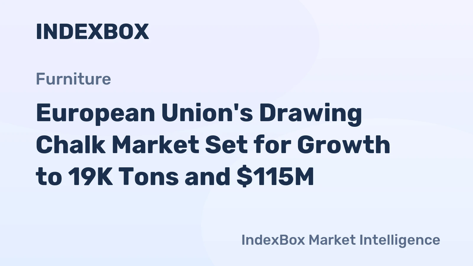 European Union's Drawing Chalk Market Set for Growth to 19K Tons and $115M