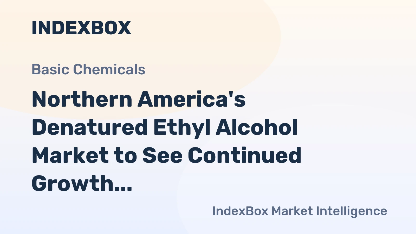 Northern America's Denatured Ethyl Alcohol Market to See Continued Growth with CAGR of +2.9% from 2024-2035