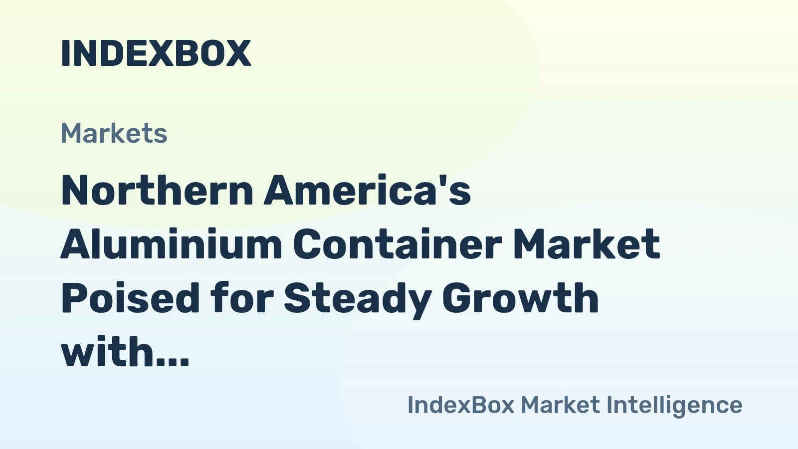 Northern America's Aluminium Container Market Poised for Steady Growth with 1.3% CAGR Through 2035