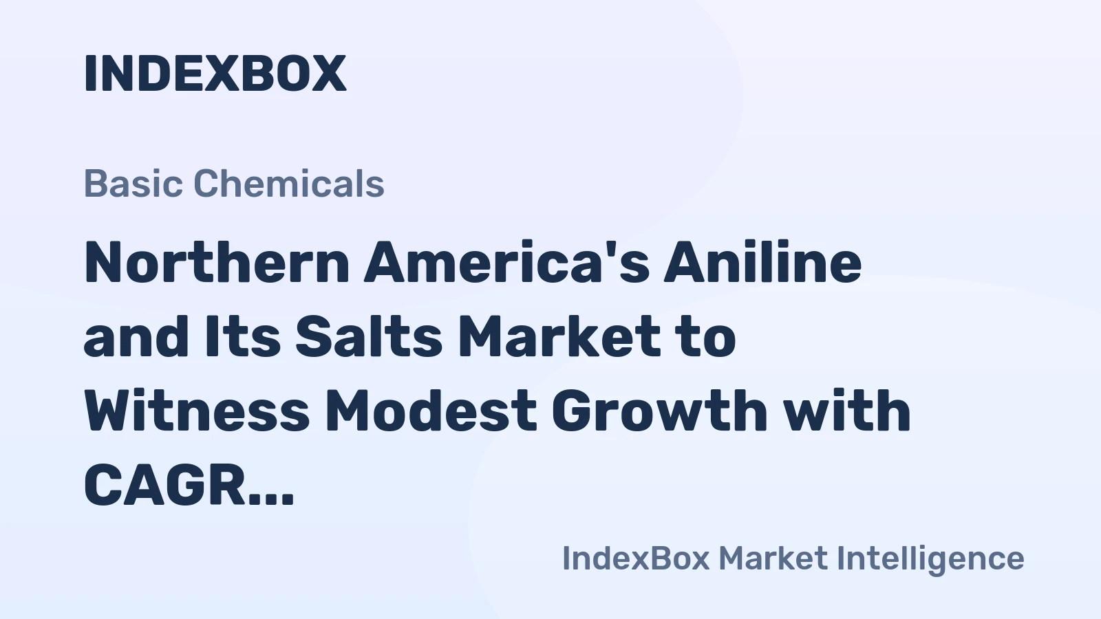 Northern America's Aniline and Its Salts Market to Witness Modest Growth with CAGR of +1.0% from 2024 to 2035