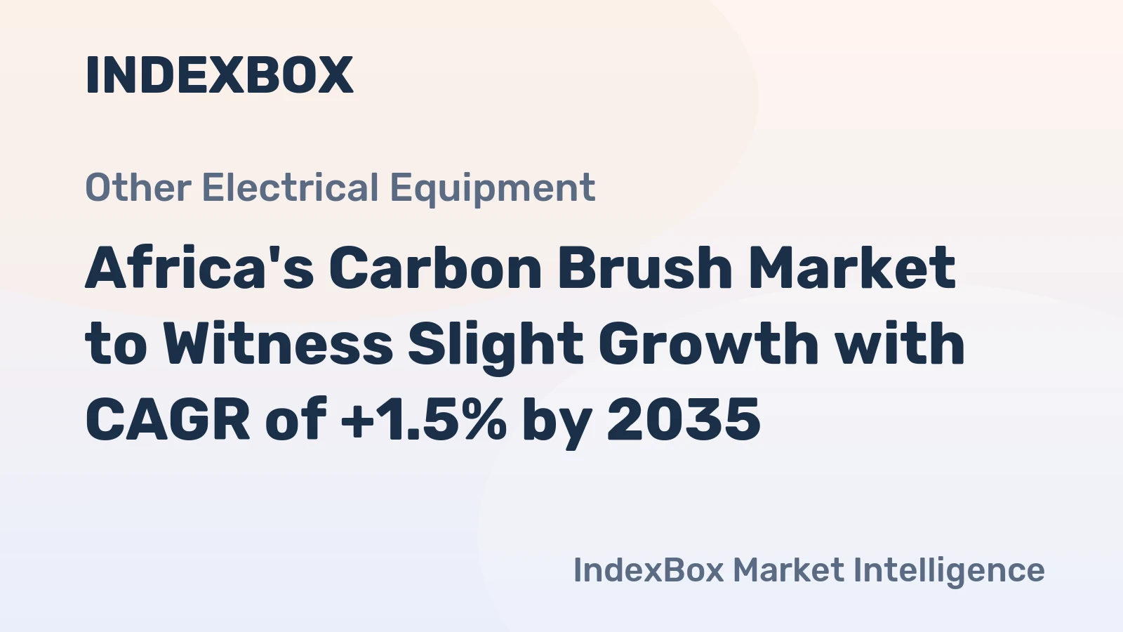Africa's Carbon Brush Market to Witness Slight Growth with CAGR of +1.5% by 2035