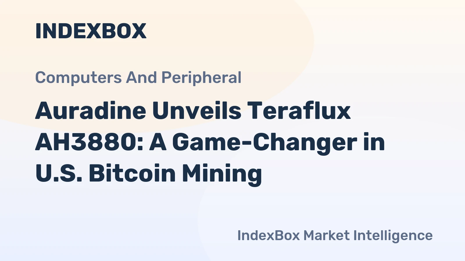 Auradine Unveils Teraflux AH3880: A Game-Changer in U.S. Bitcoin Mining