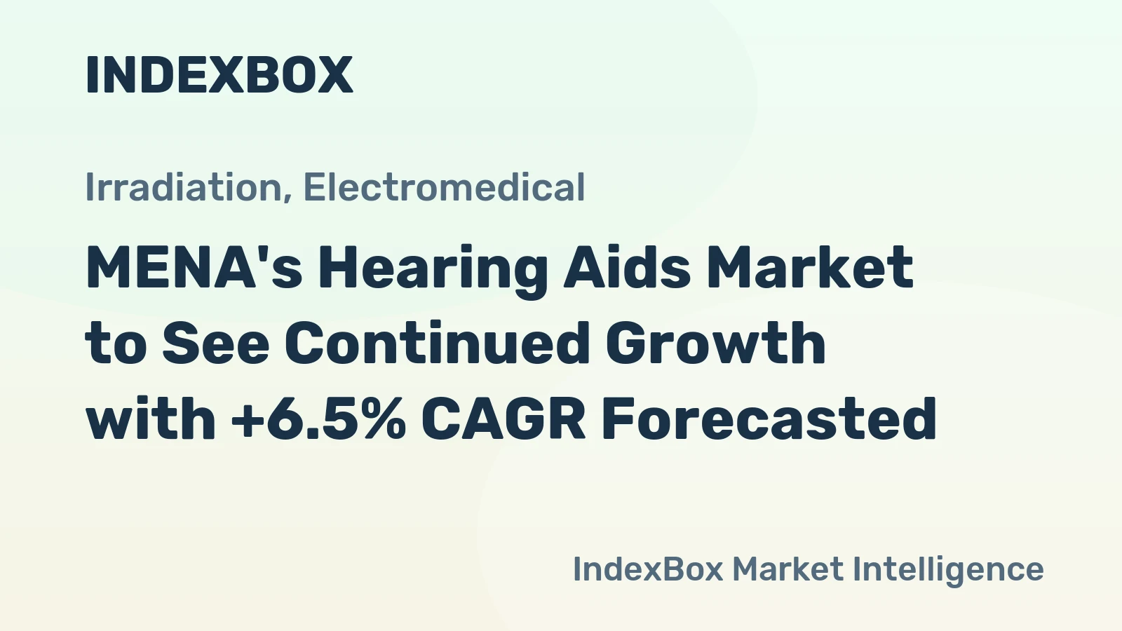 MENA's Hearing Aids Market to See Continued Growth with +6.5% CAGR Forecasted