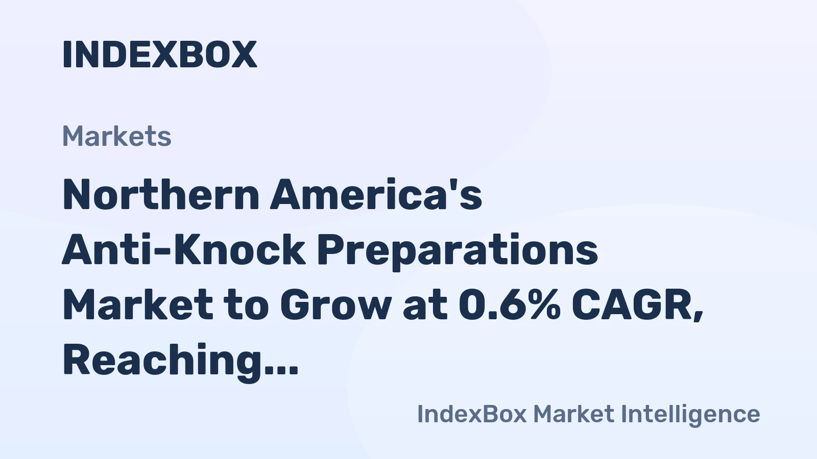 Northern America's Anti-Knock Preparations Market to Grow at 0.6% CAGR, Reaching 282K Tons by 2035
