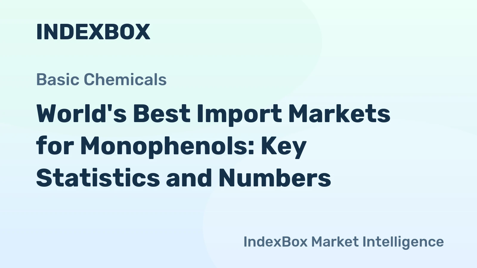 World's Best Import Markets for Monophenols: Key Statistics and Numbers