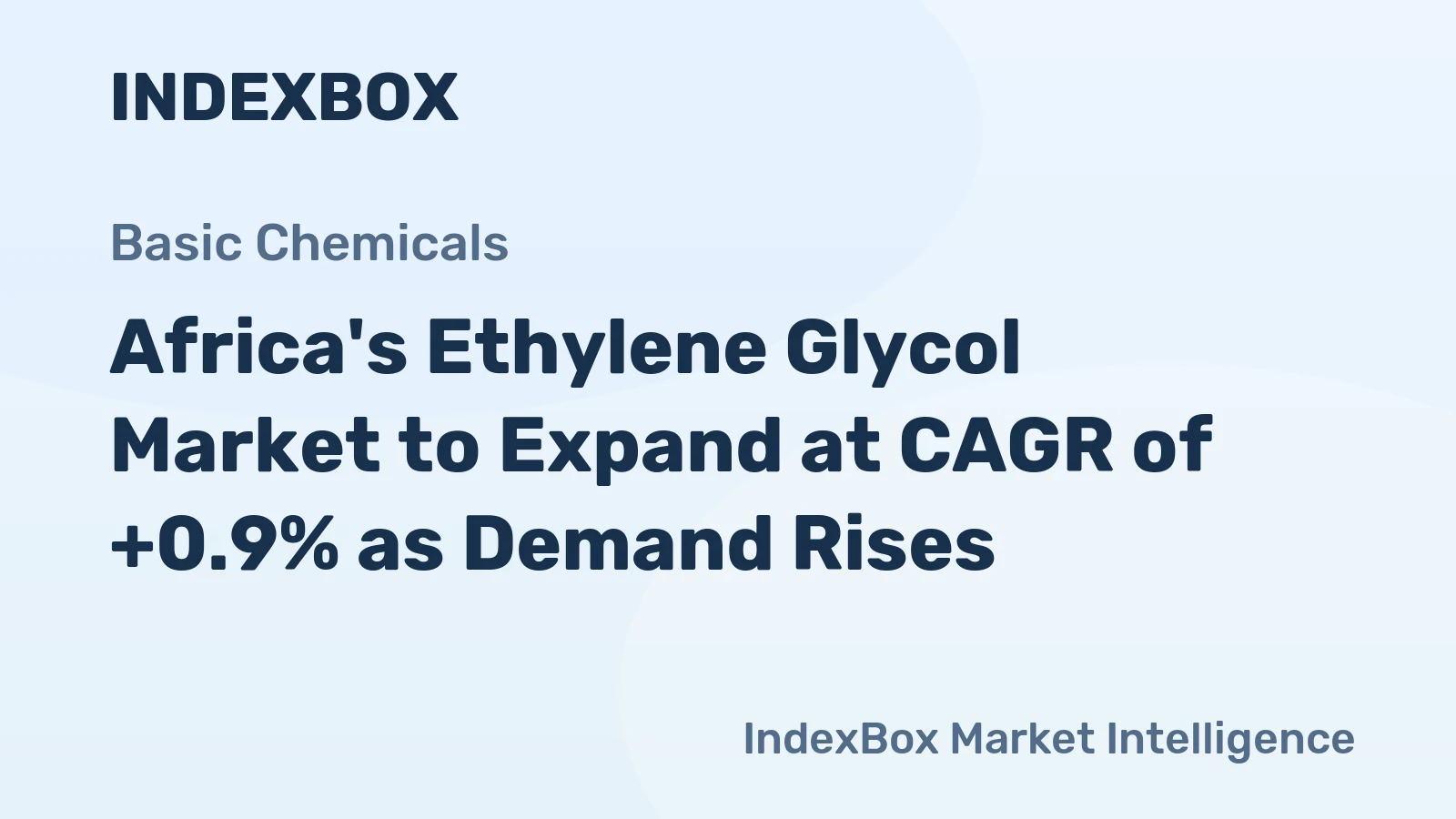 Africa's Ethylene Glycol Market to Expand at CAGR of +0.9% as Demand Rises