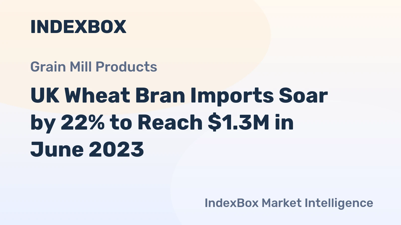 UK Wheat Bran Imports Soar by 22% to Reach $1.3M in June 2023