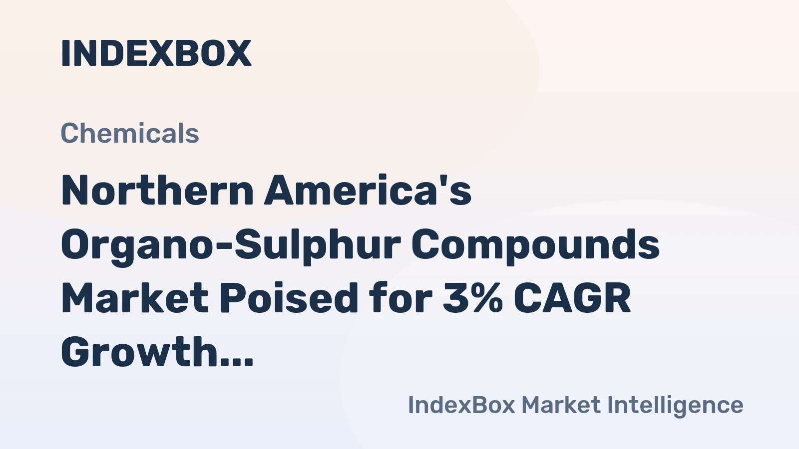 Northern America's Organo-Sulphur Compounds Market Poised for 3% CAGR Growth Through 2035