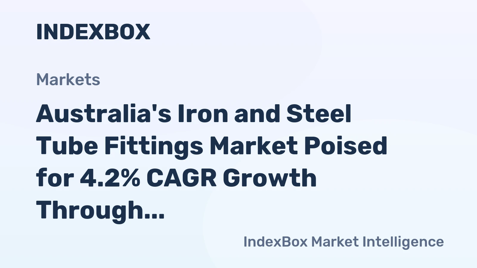Australia's Iron and Steel Tube Fittings Market Poised for 4.2% CAGR Growth Through 2035