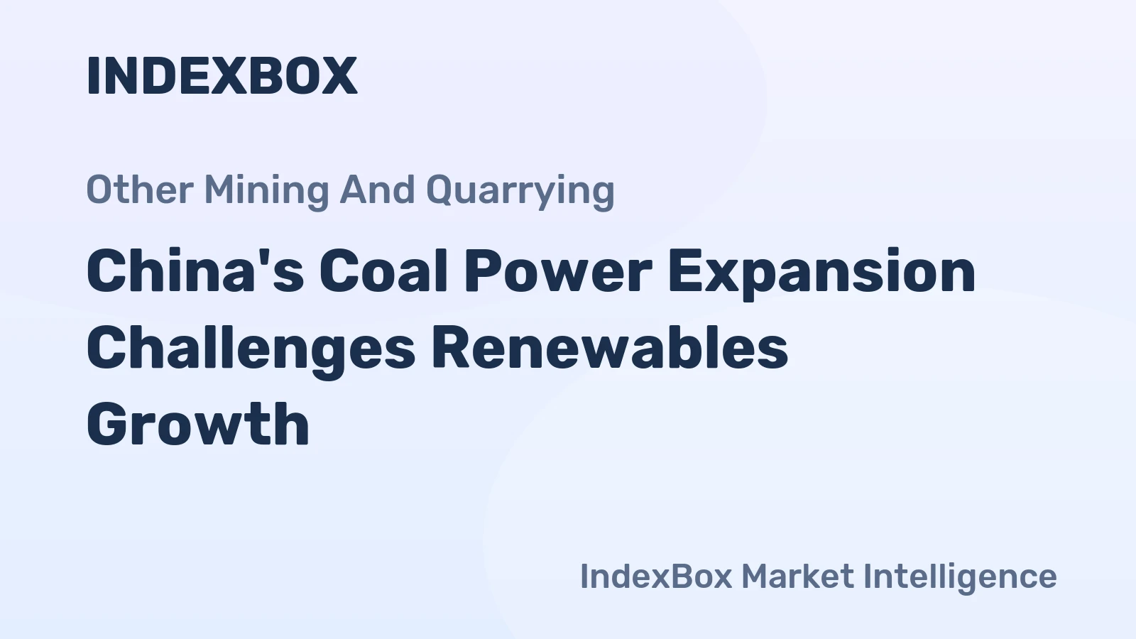 China's Coal Power Expansion Challenges Renewables Growth