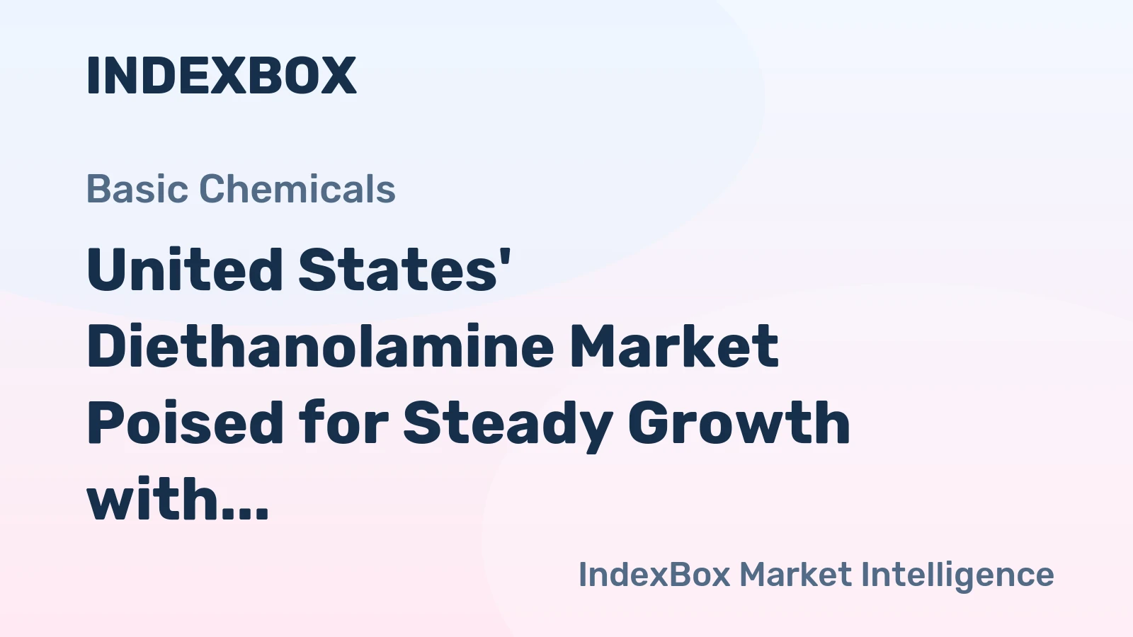 United States' Diethanolamine Market Poised for Steady Growth with 1.5% CAGR in Value Through 2035