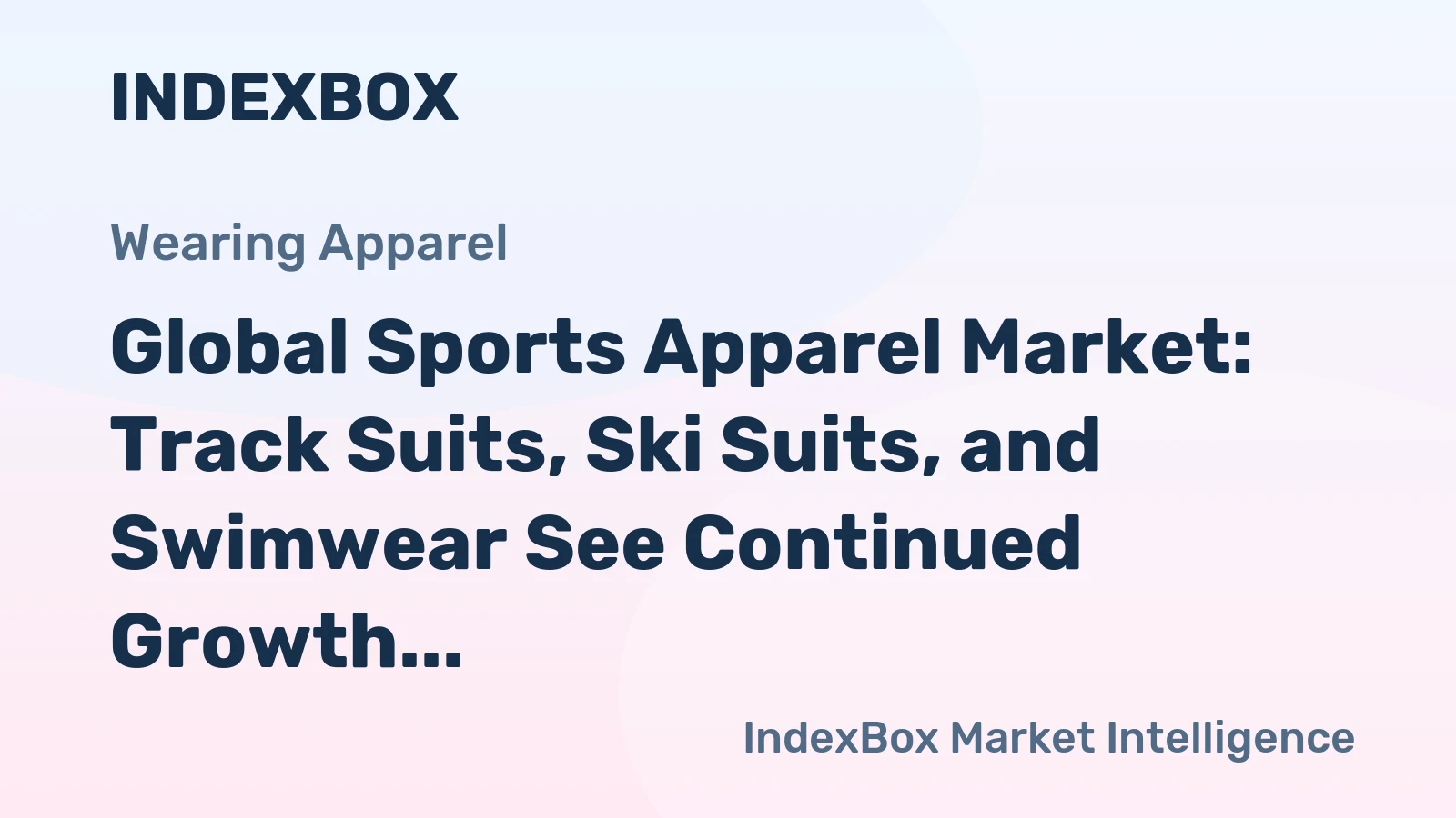 Global Sports Apparel Market: Track Suits, Ski Suits, and Swimwear See Continued Growth with Market Volume Projected to Reach 1.7B Units by 2035, Valued at $14.3B