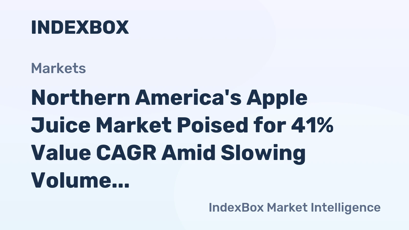 Northern America's Apple Juice Market Poised for 41% Value CAGR Amid Slowing Volume Growth