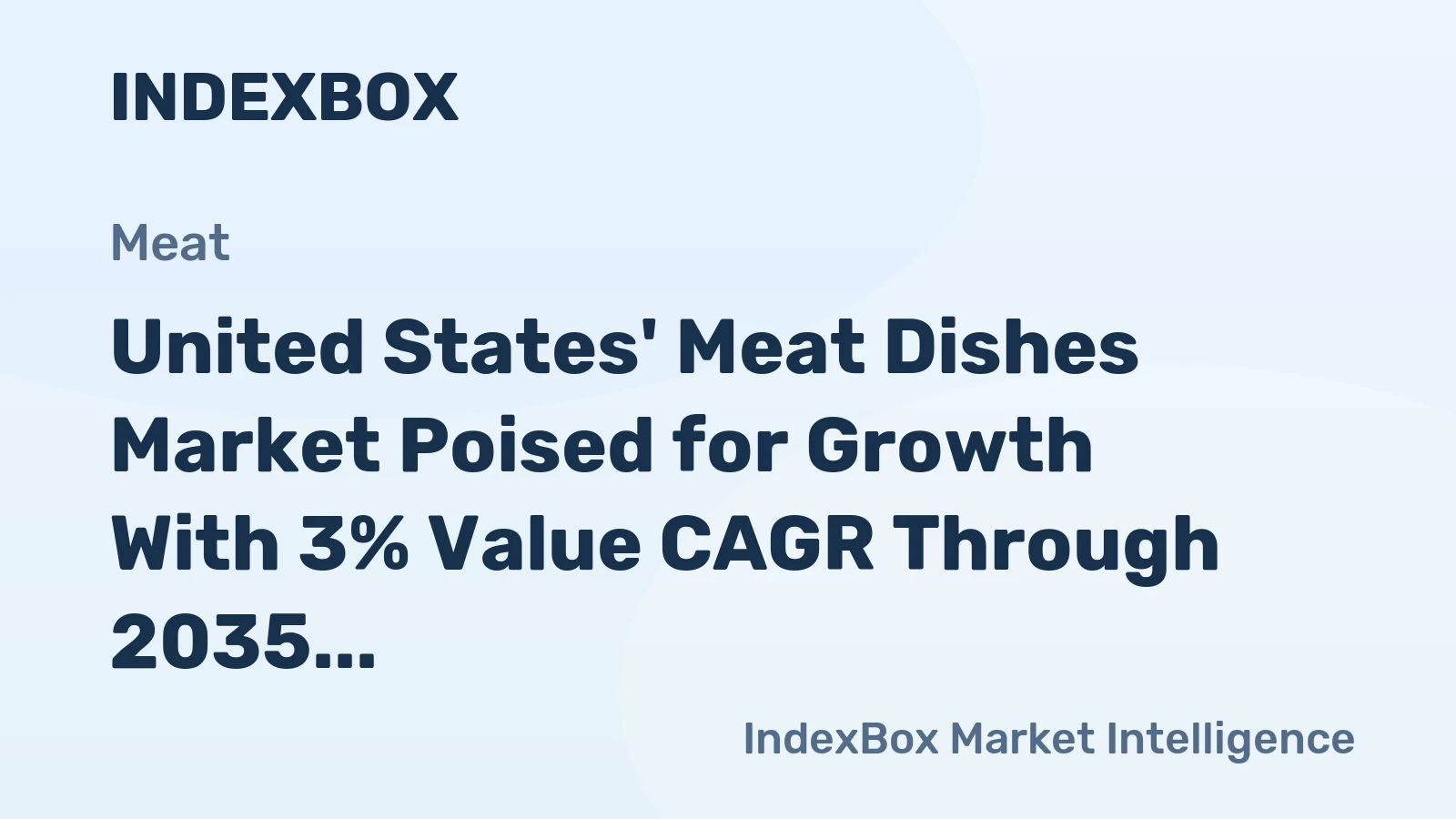 United States' Meat Dishes Market Poised for Growth With 3% Value CAGR Through 2035