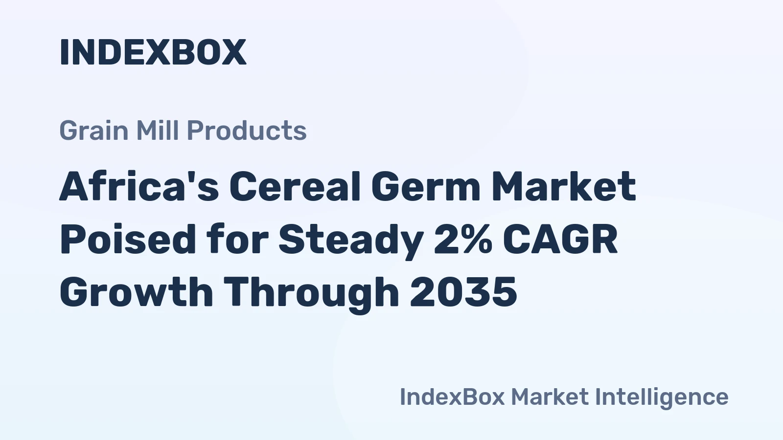 Africa's Cereal Germ Market Poised for Steady 2% CAGR Growth Through 2035
