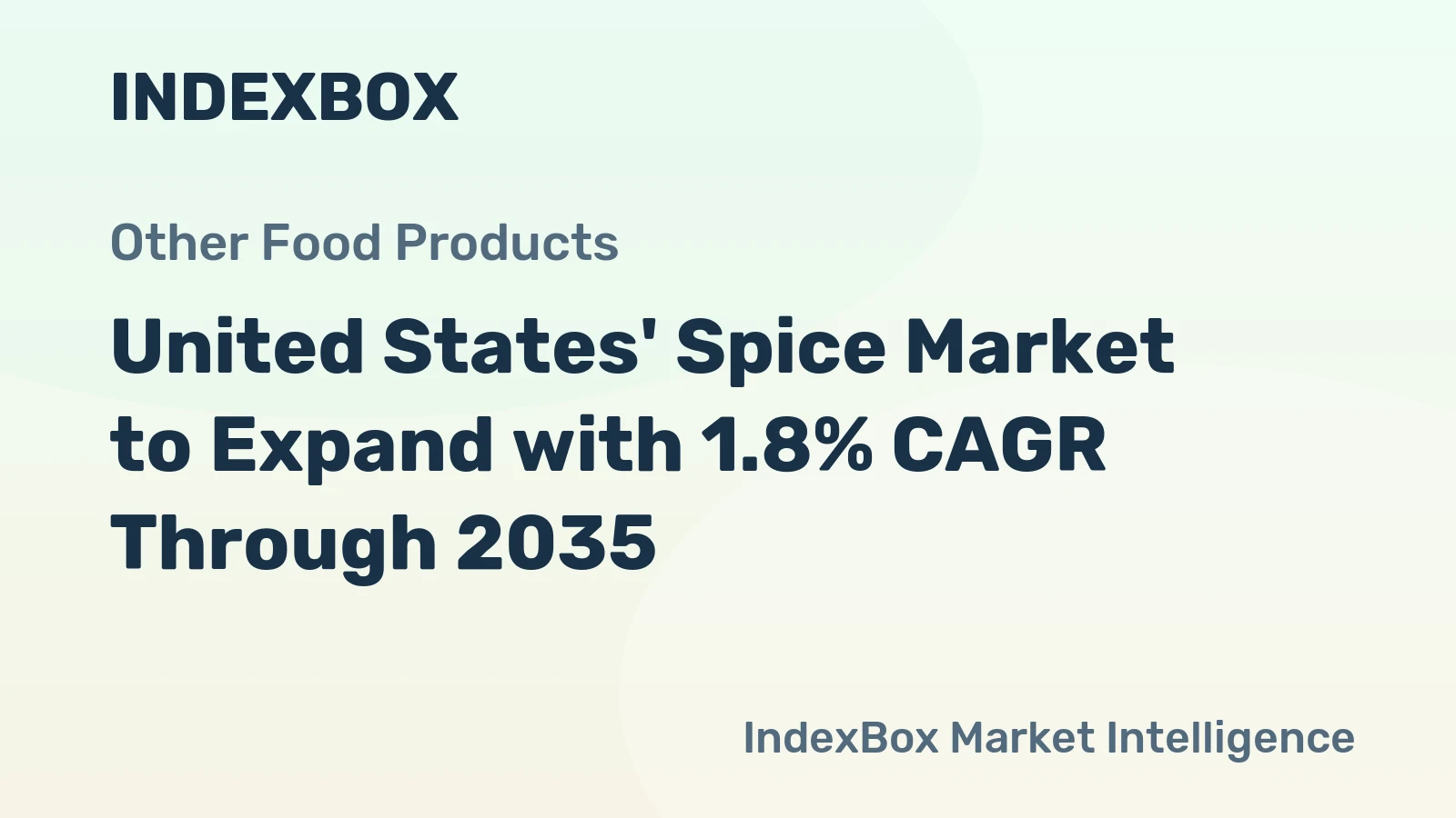 United States' Spice Market to Expand with 1.8% CAGR Through 2035