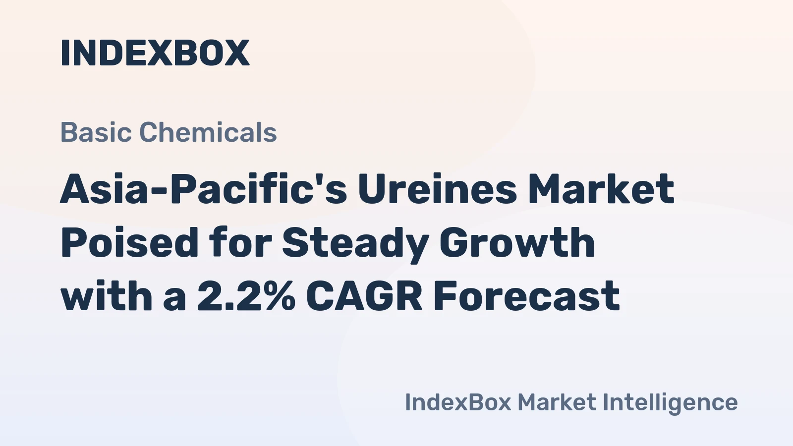 Asia-Pacific's Ureines Market Poised for Steady Growth with a 2.2% CAGR Forecast