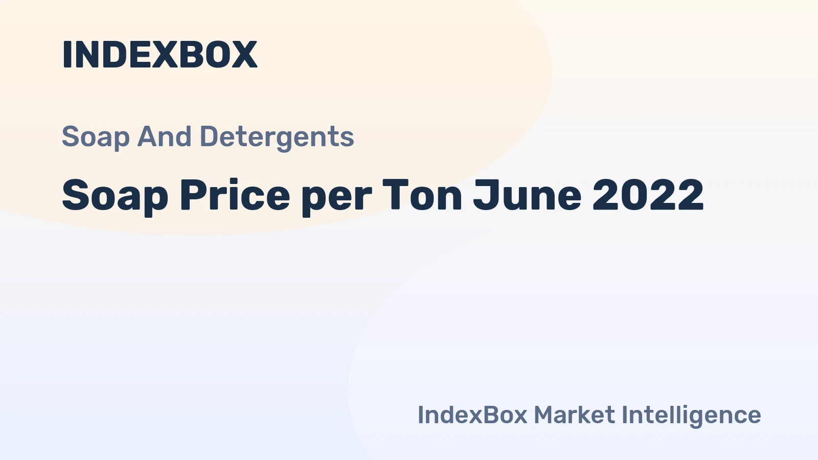 Soap Price per Ton June 2022