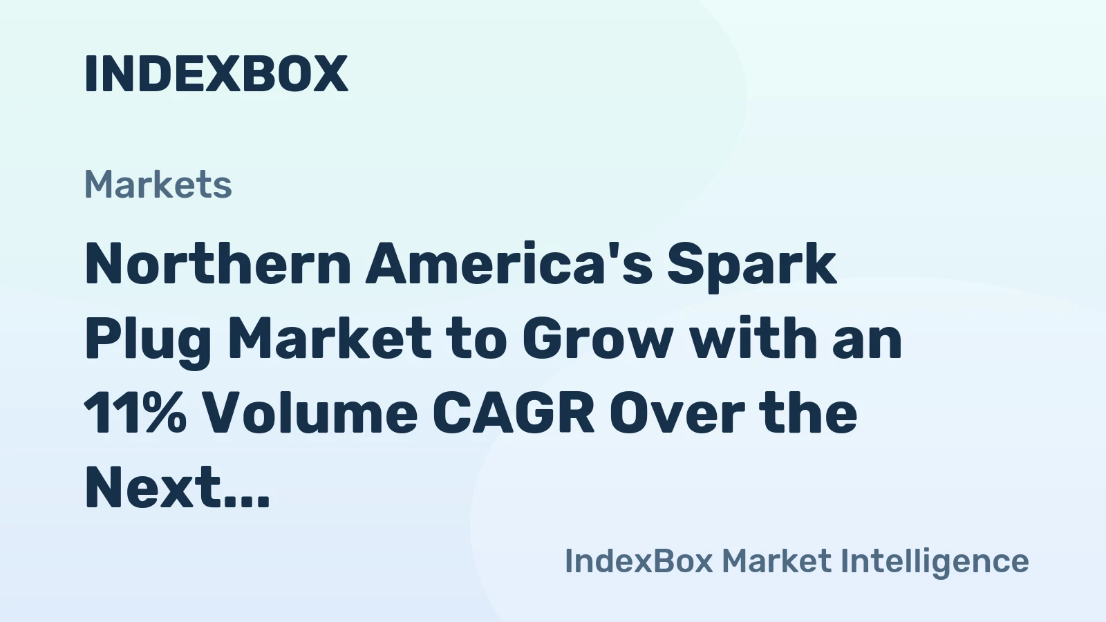 Northern America's Spark Plug Market to Grow with an 11% Volume CAGR Over the Next Decade