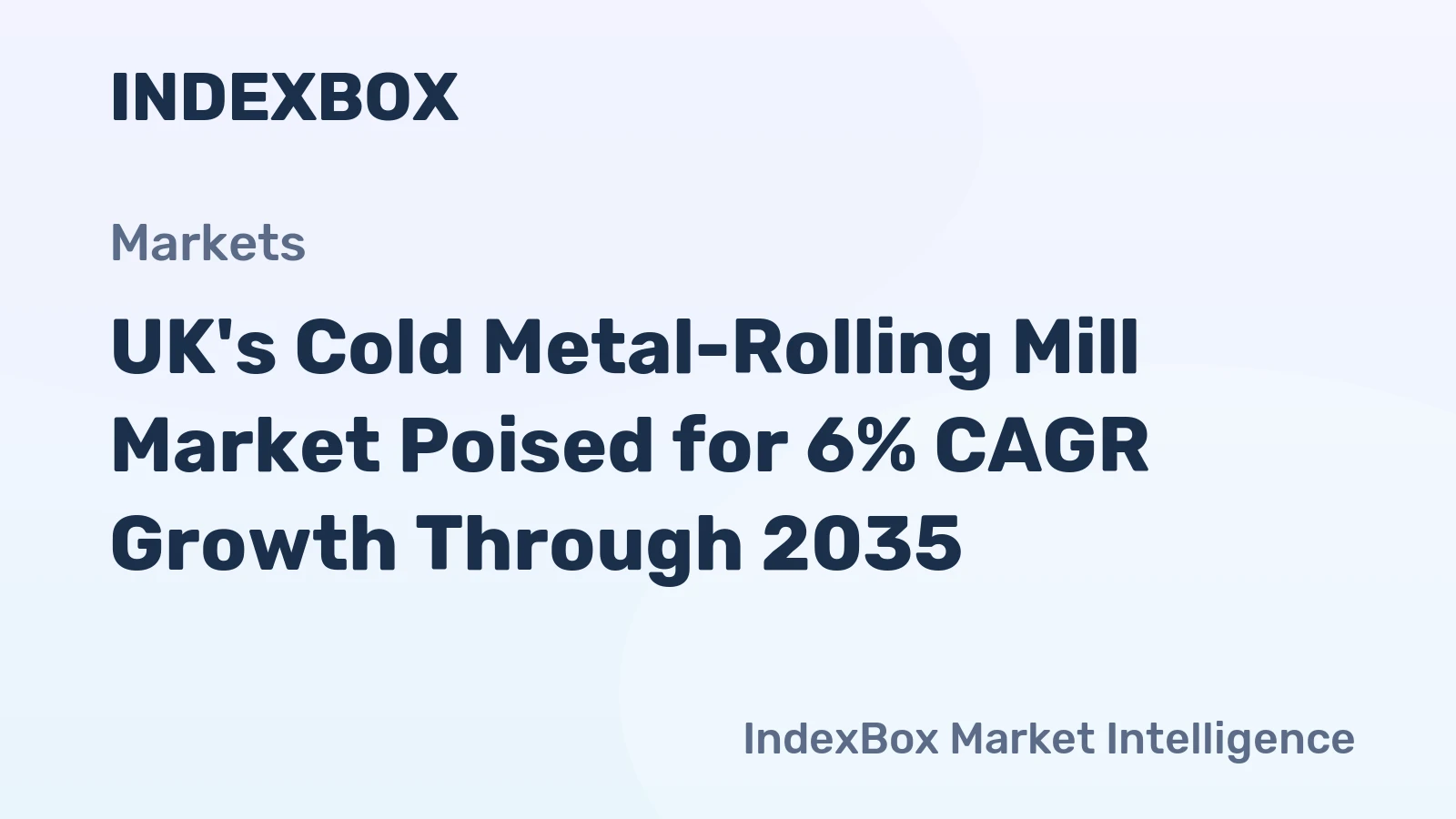 UK's Cold Metal-Rolling Mill Market Poised for 6% CAGR Growth Through 2035