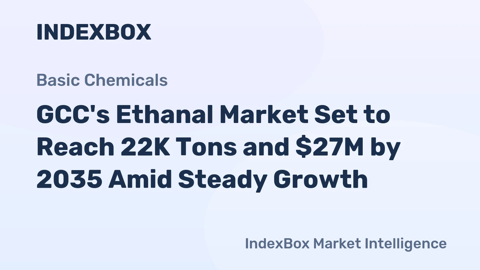 GCC's Ethanal Market Set to Reach 22K Tons and $27M by 2035 Amid Steady Growth