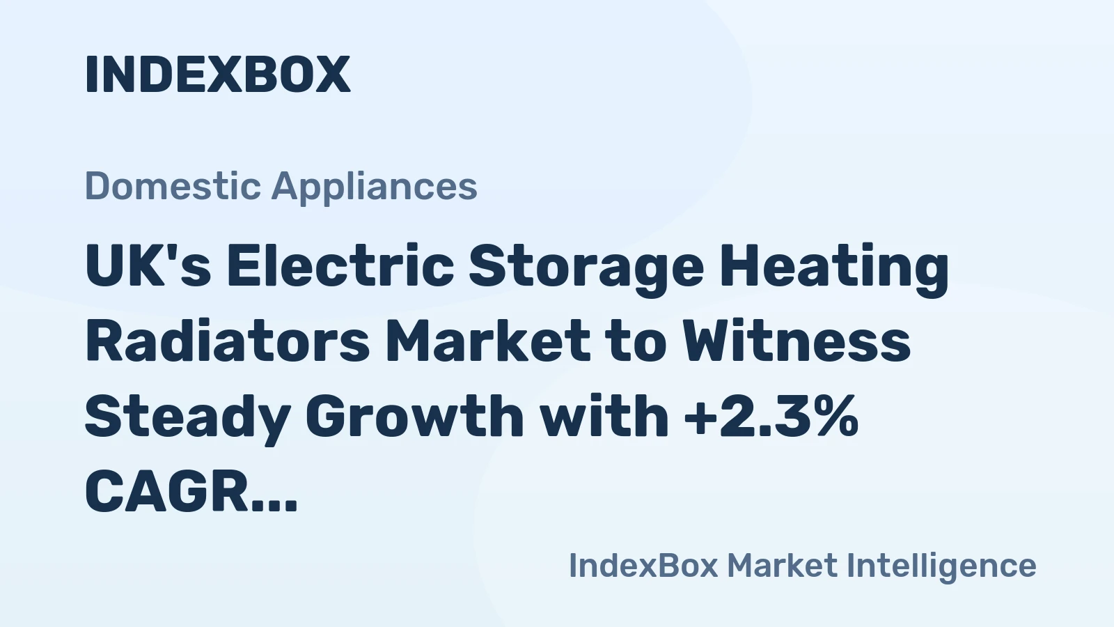 UK's Electric Storage Heating Radiators Market to Witness Steady Growth with +2.3% CAGR over the Next Decade