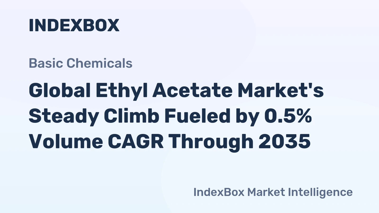 Global Ethyl Acetate Market's Steady Climb Fueled by 0.5% Volume CAGR Through 2035