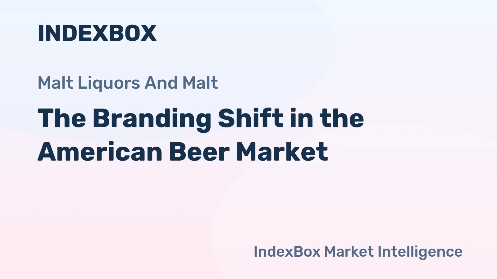 The Branding Shift in the American Beer Market